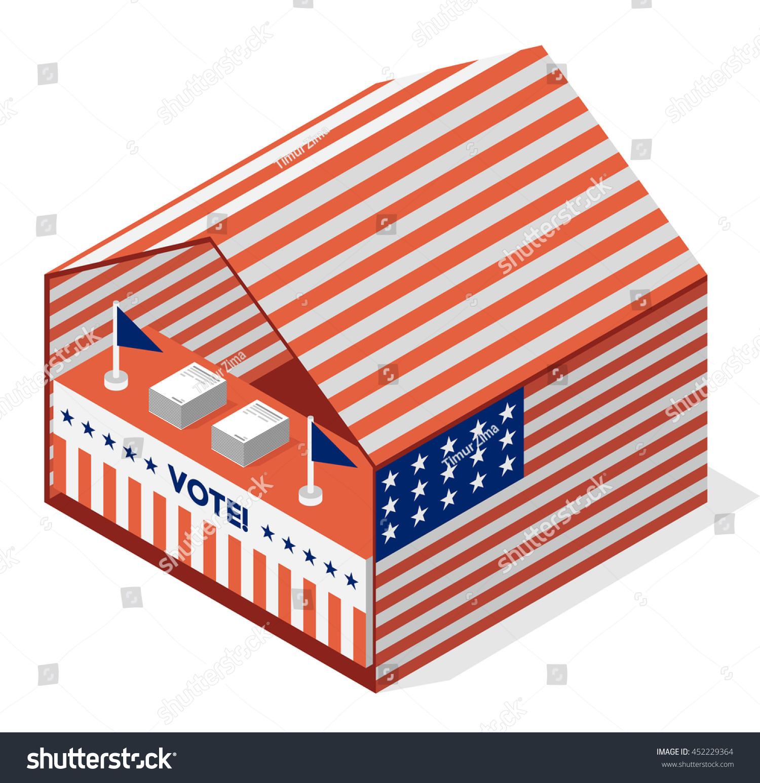 Tent Vote United States Presidential Election: vector de stock (libre ... Tent Vote United States Presidential Election: vector de stock (libre ...