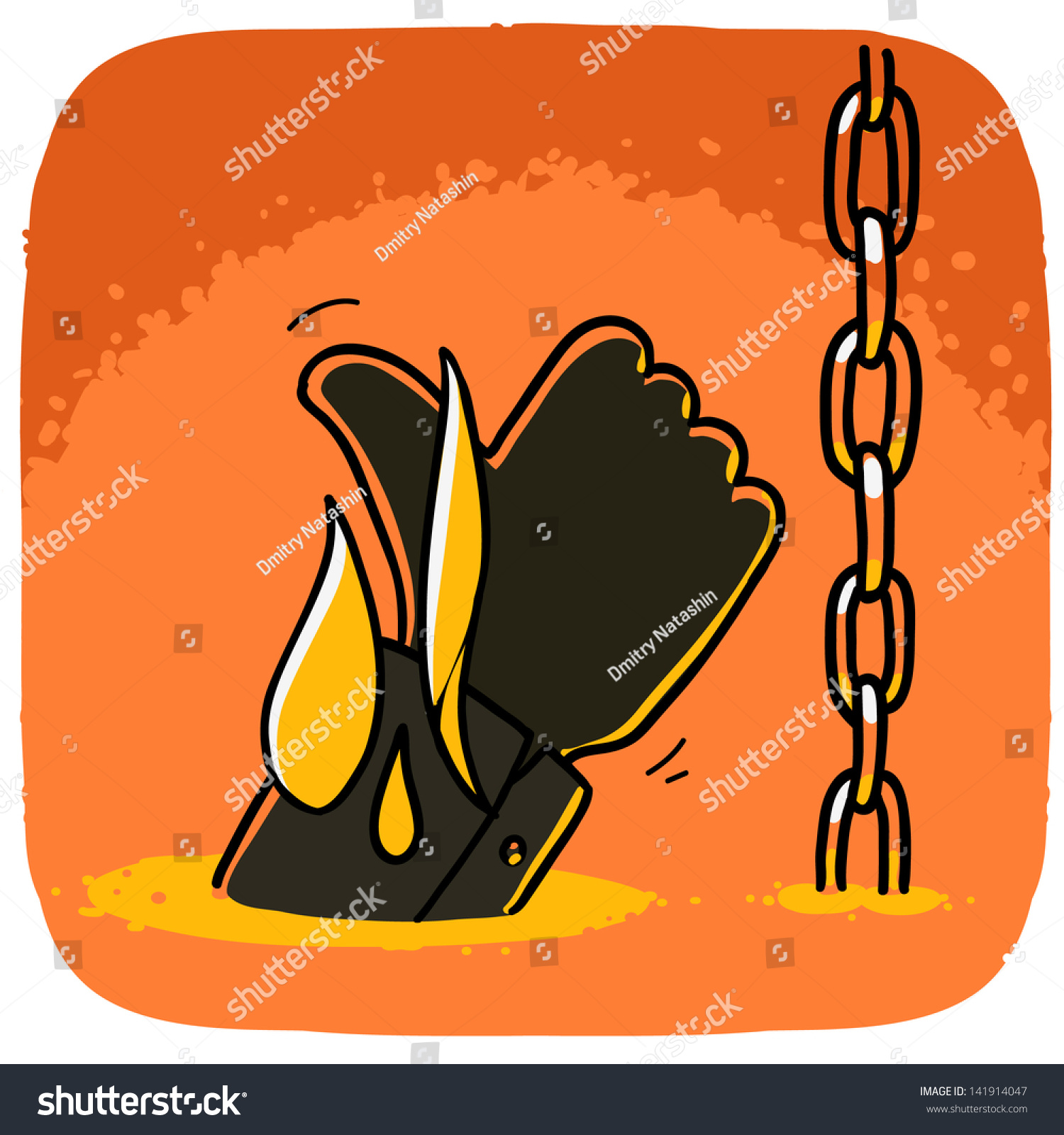 Terminators Like Hand Stock Vector (Royalty Free) 141914047 | Shutterstock