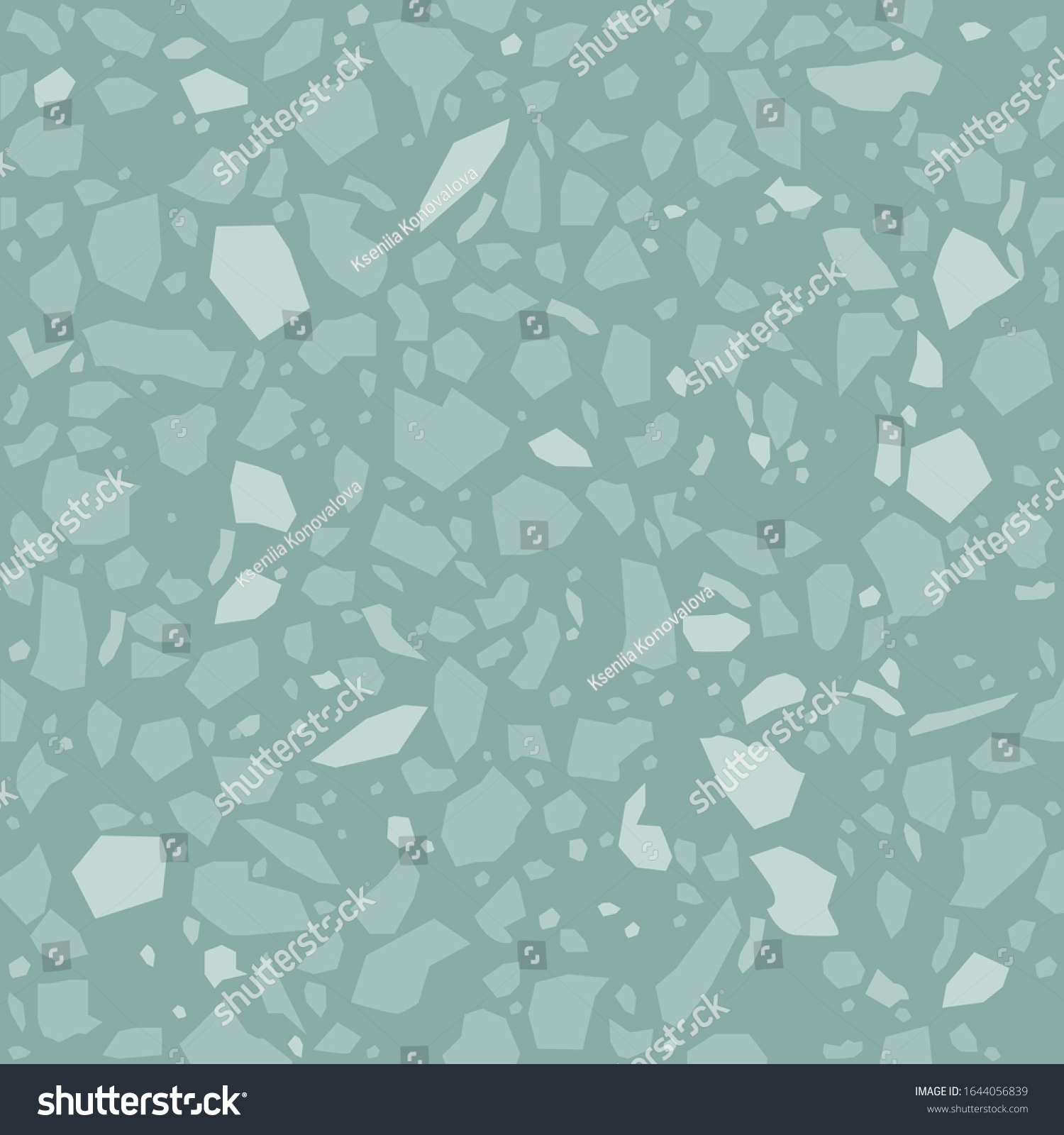 Terrazzo Seamless Pattern Vector Venetian Tile Stock Vector (Royalty ...