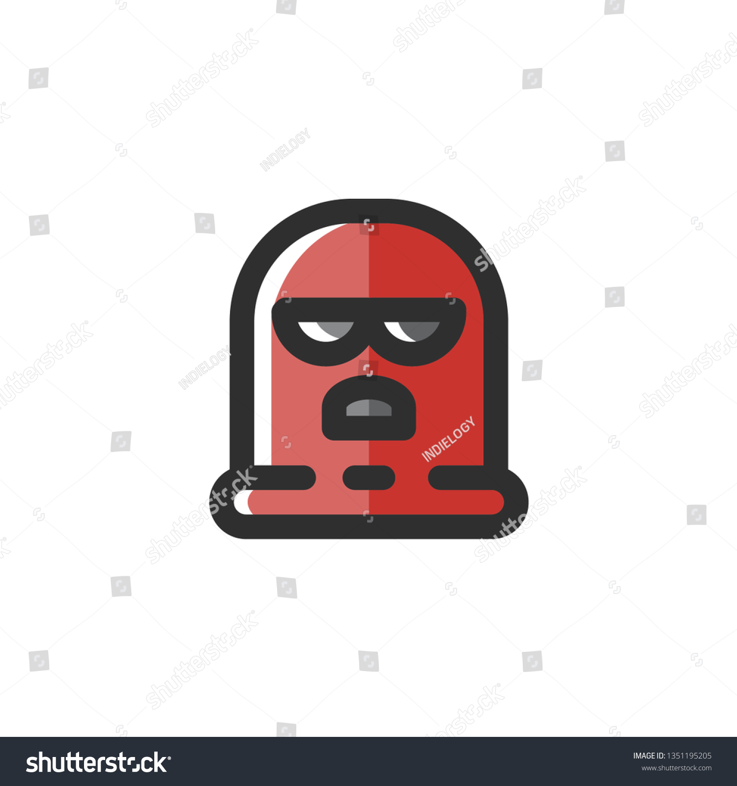 Terrorist Icon Terrorist Logo Stock Vector (Royalty Free) 1351195205