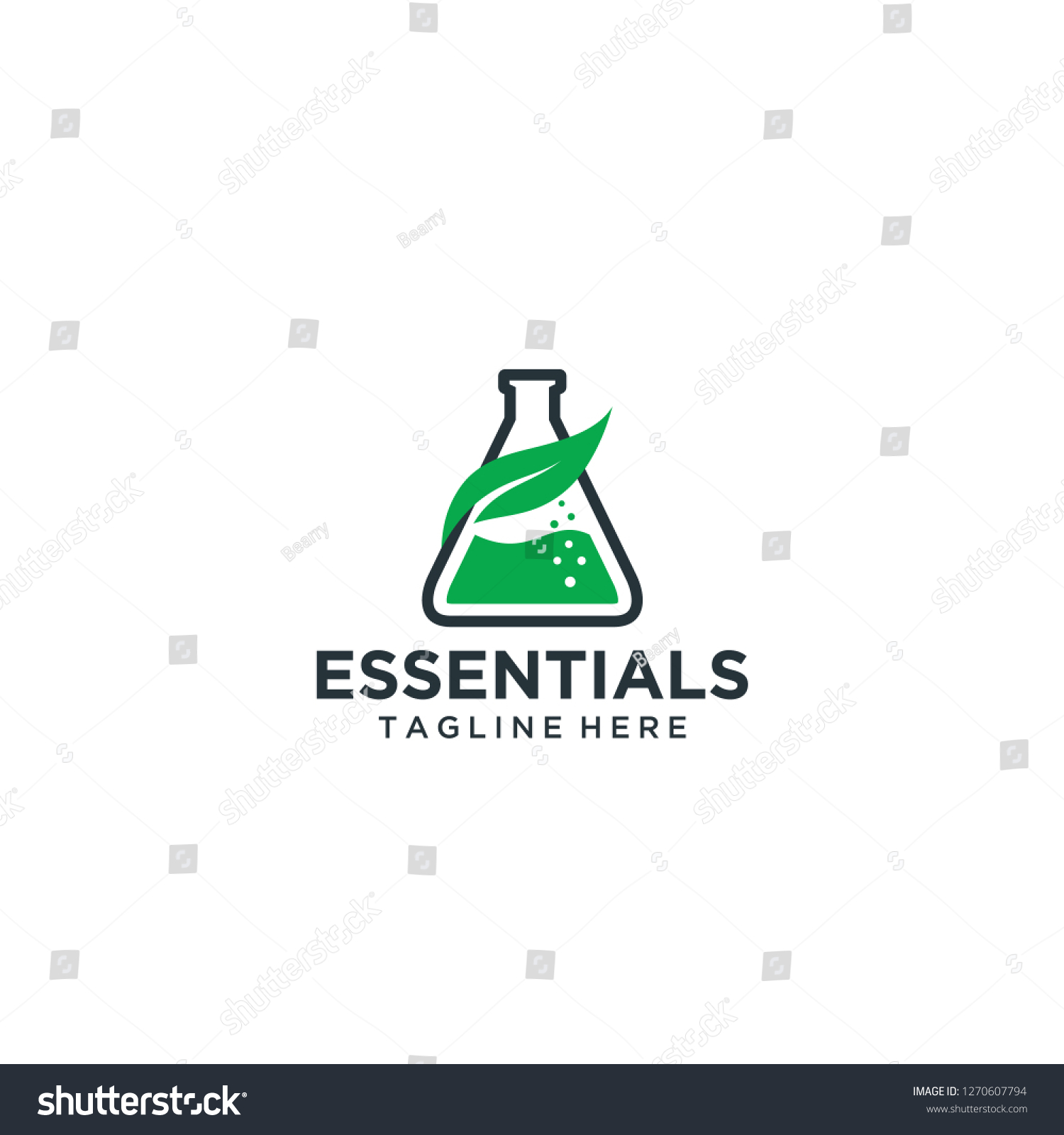 Test Tube Logo Stock Vector (Royalty Free) 1270607794 | Shutterstock