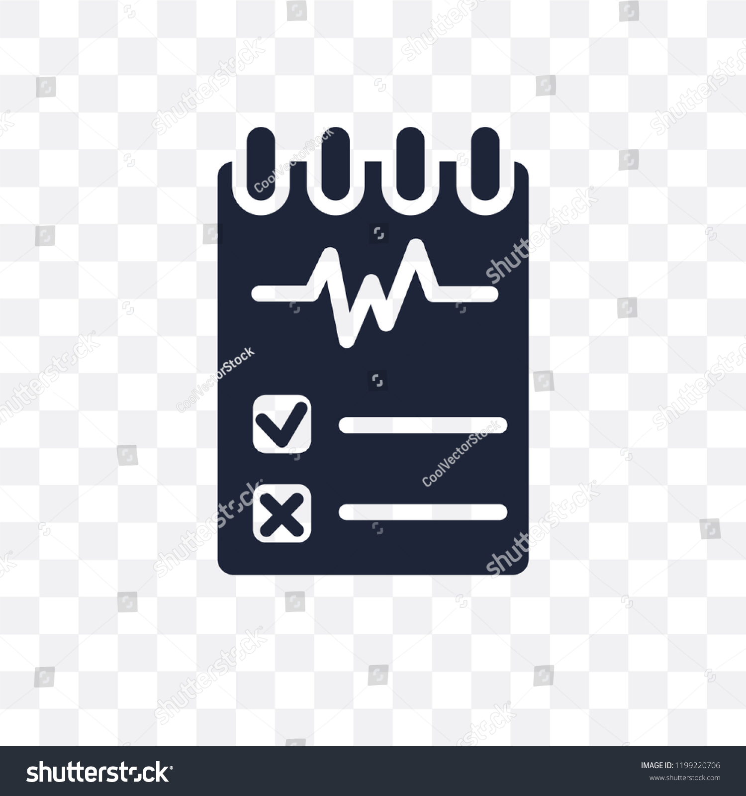 Testing Transparent Icon Testing Symbol Design Stock Vector (Royalty ...