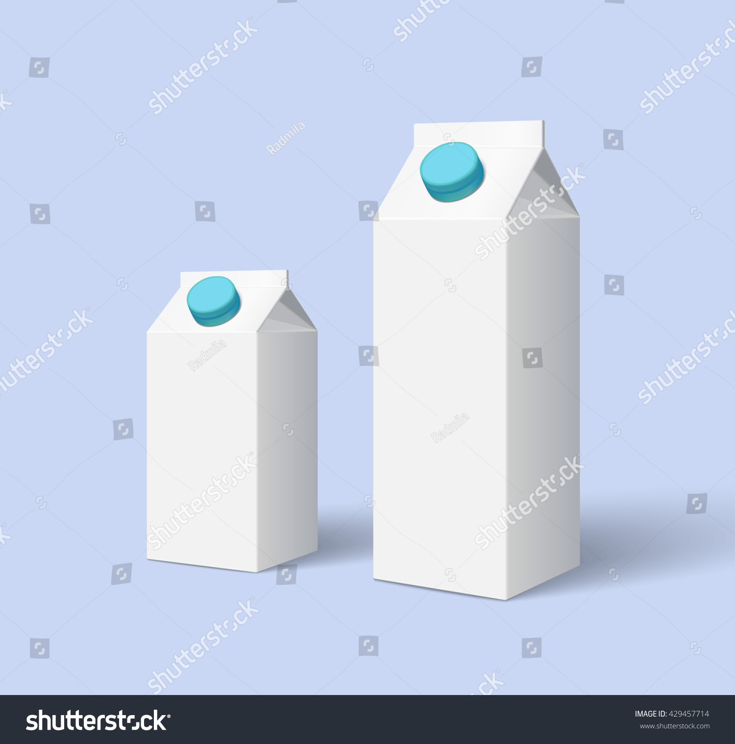 Tetra Pack Mockup Stock Vector (Royalty Free) 429457714 | Shutterstock
