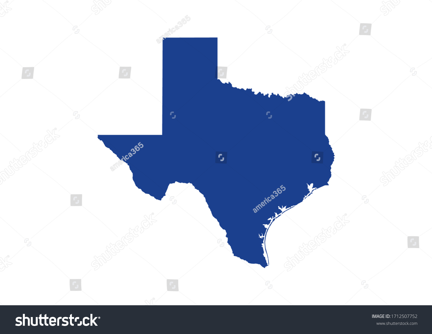 Texas State Map Vector Design Illustration Stock Vector (Royalty Free ...