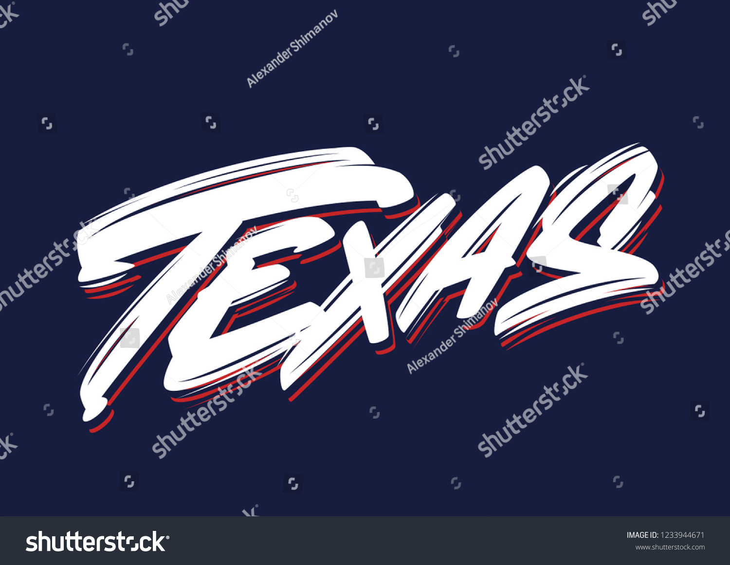 Vektor Stok Texas Vector Lettering Logo Sign Element (Tanpa Royalti ...