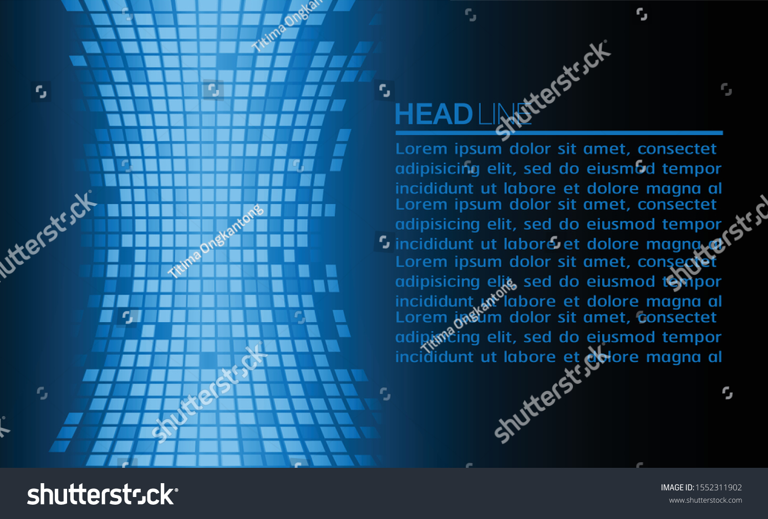Text Box Template Internet Things Cyber: เวกเตอร์สต็อก (ปลอดค่า ...
