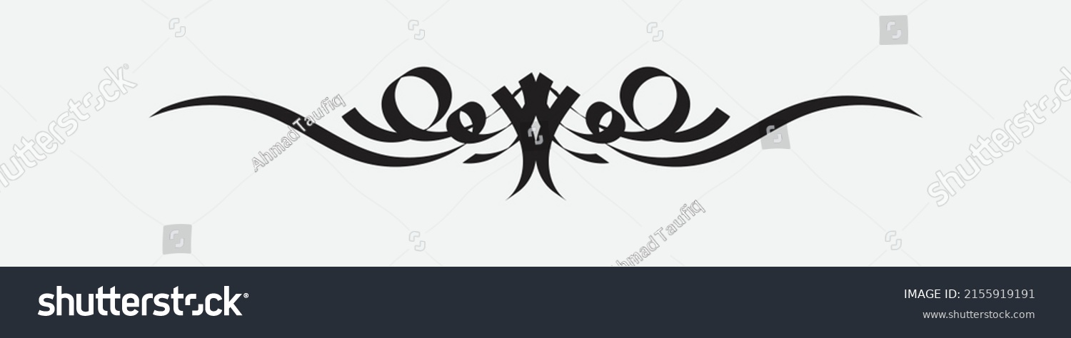 Text Delimiter Your Projects Vector Illustration Stock Vector (Royalty ...