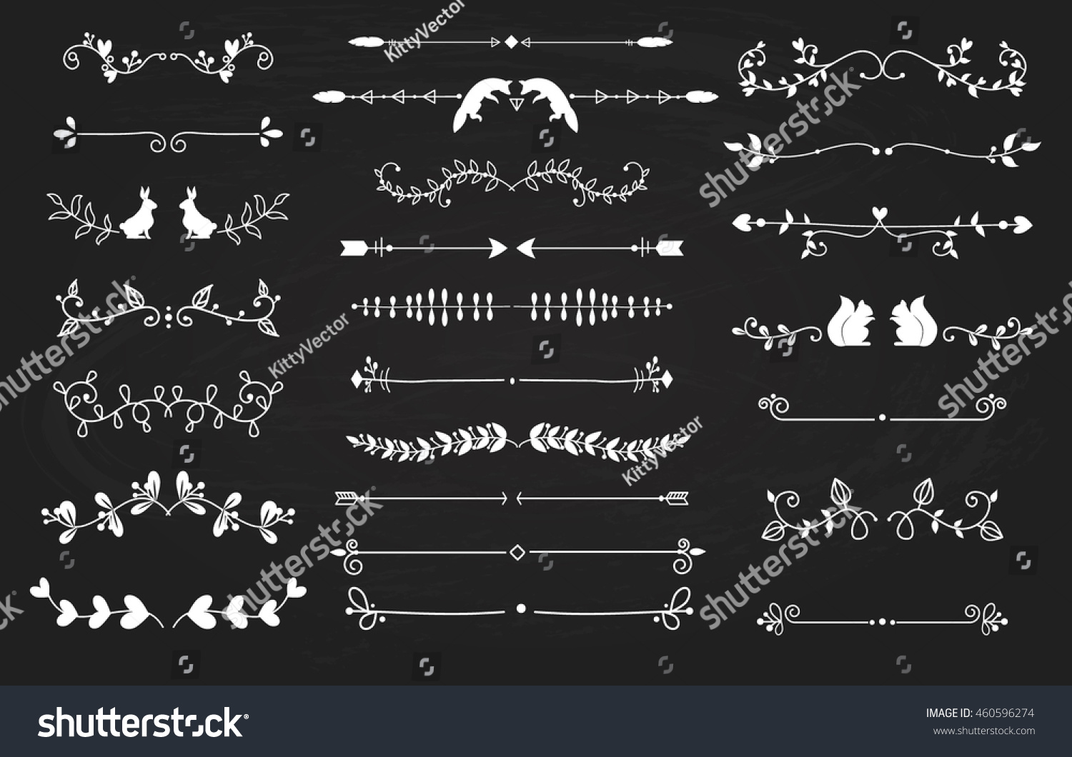Text Divider Grunge Element Can Be Stock Vector (Royalty Free ...