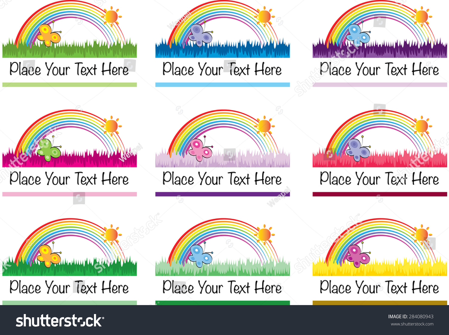 Text Frames Stock Vector (Royalty Free) 284080943 | Shutterstock