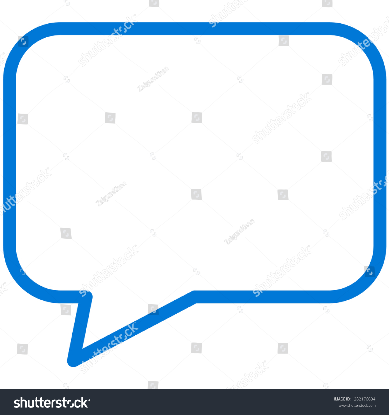 Text Message Mail Inbox Bubble Dialog Stock Vector (Royalty Free ...