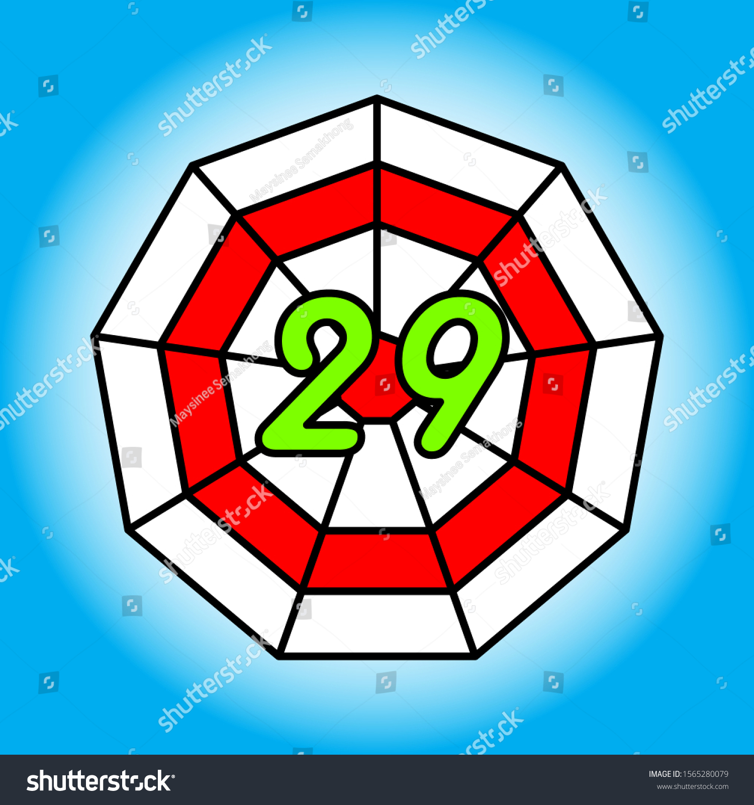 Text Number Icon Vector Line Art Stock Vector (Royalty Free) 1565280079 ...