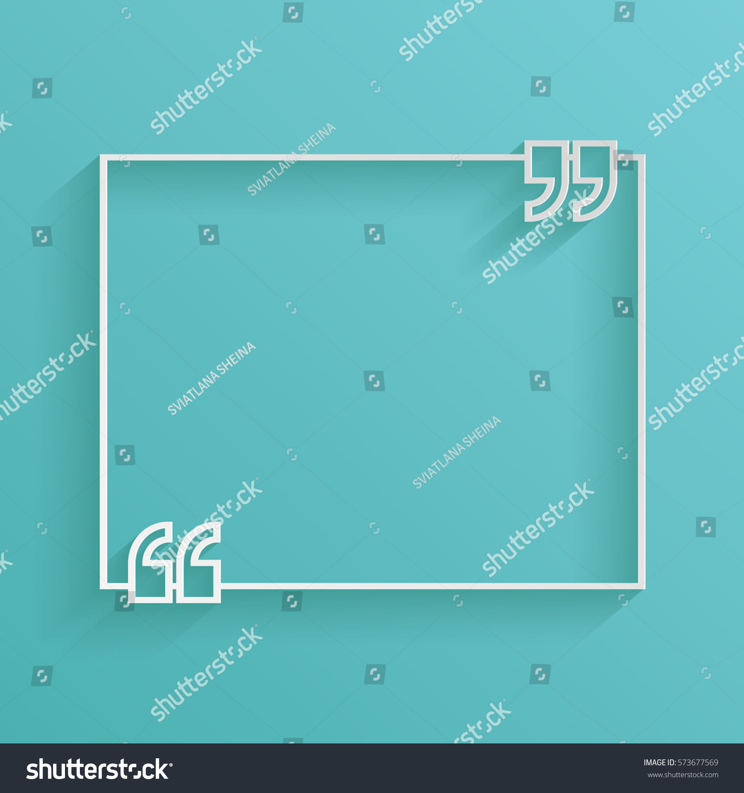 Text Quote Symbol Stock Vector (Royalty Free) 573677569 | Shutterstock