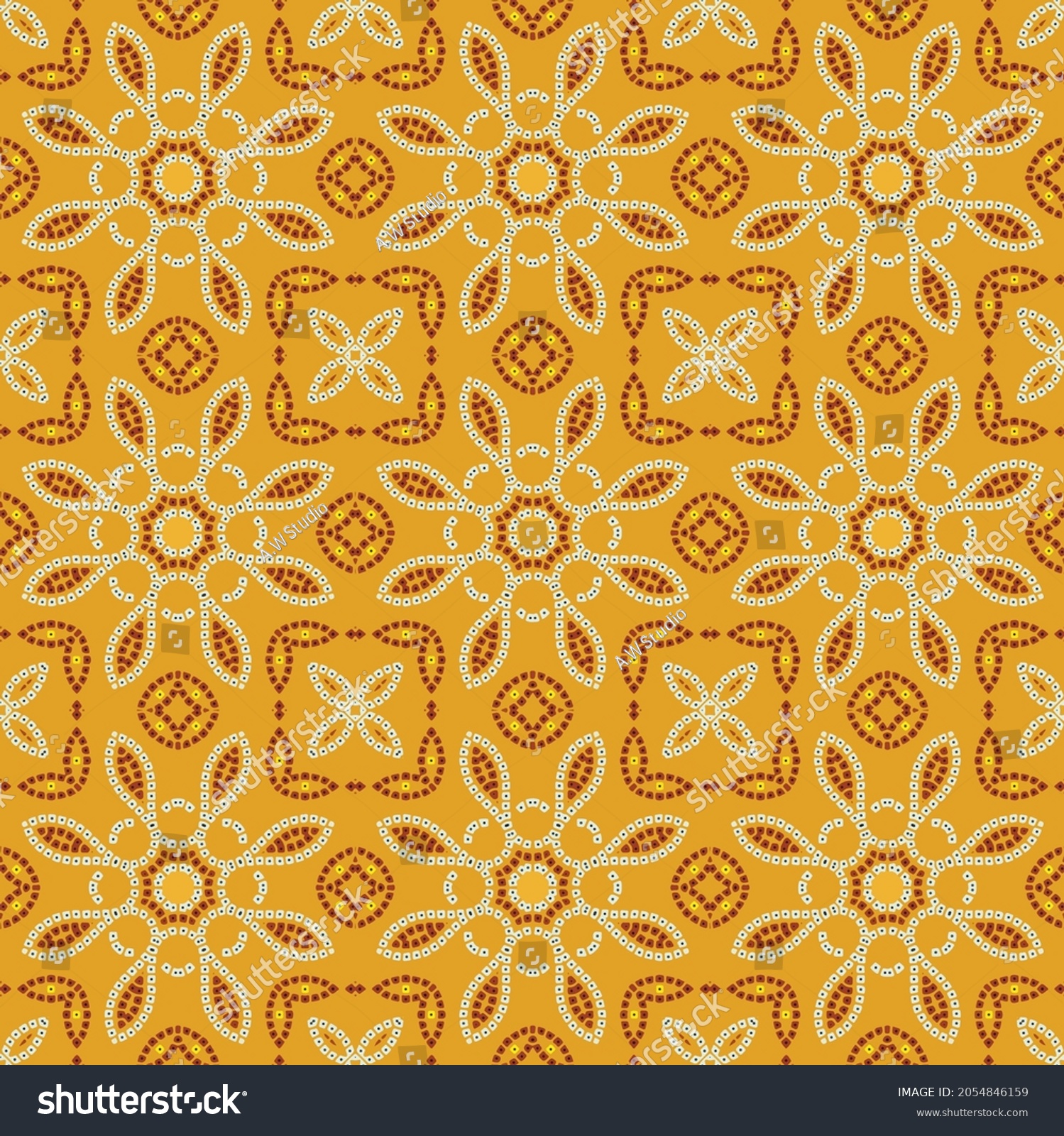 Textile Chunri Pattern Multi Colors Stock Vector (Royalty Free) 2054846159