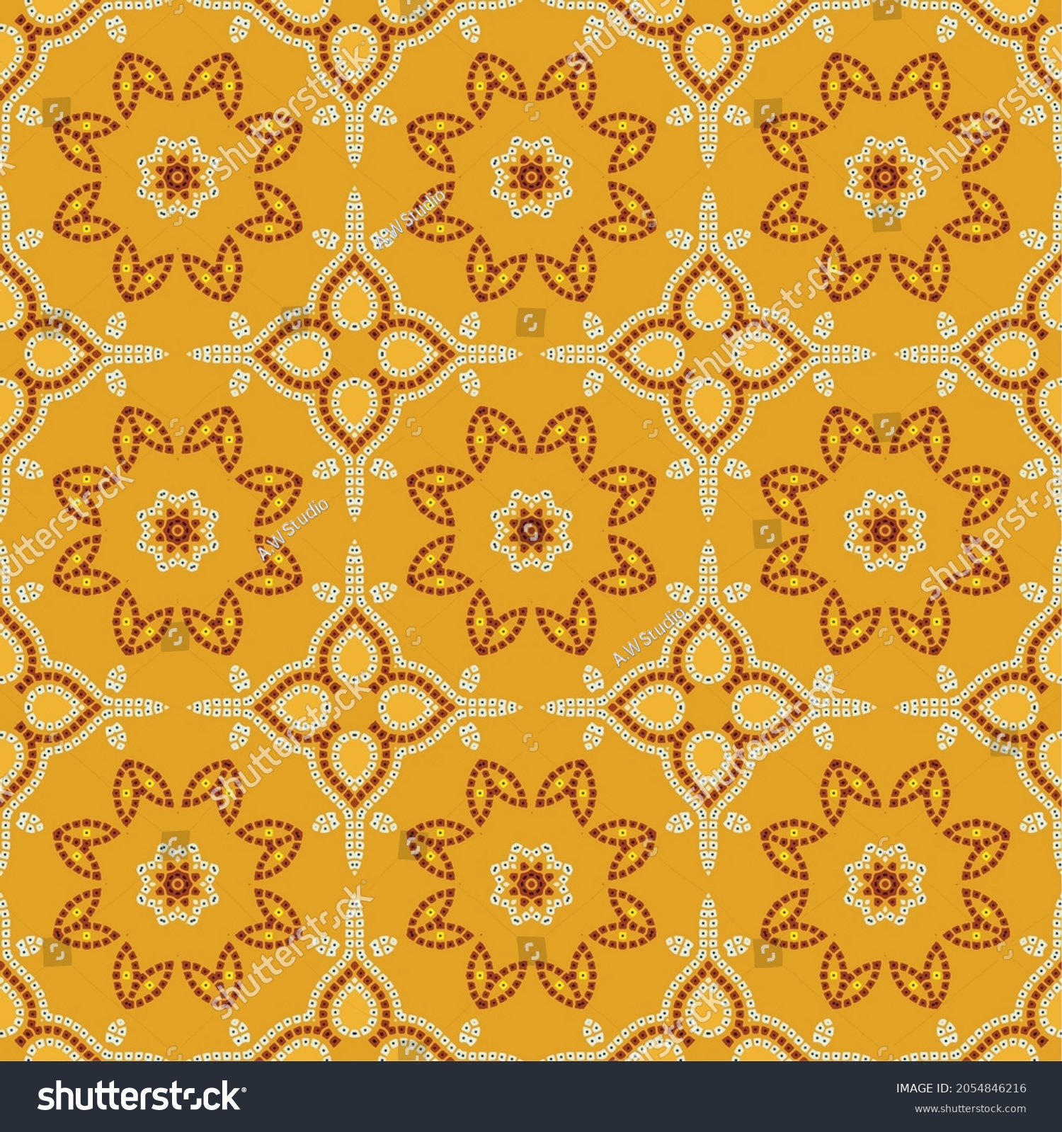 Textile Chunri Pattern Multi Colors Stock Vector (Royalty Free) 2054846216