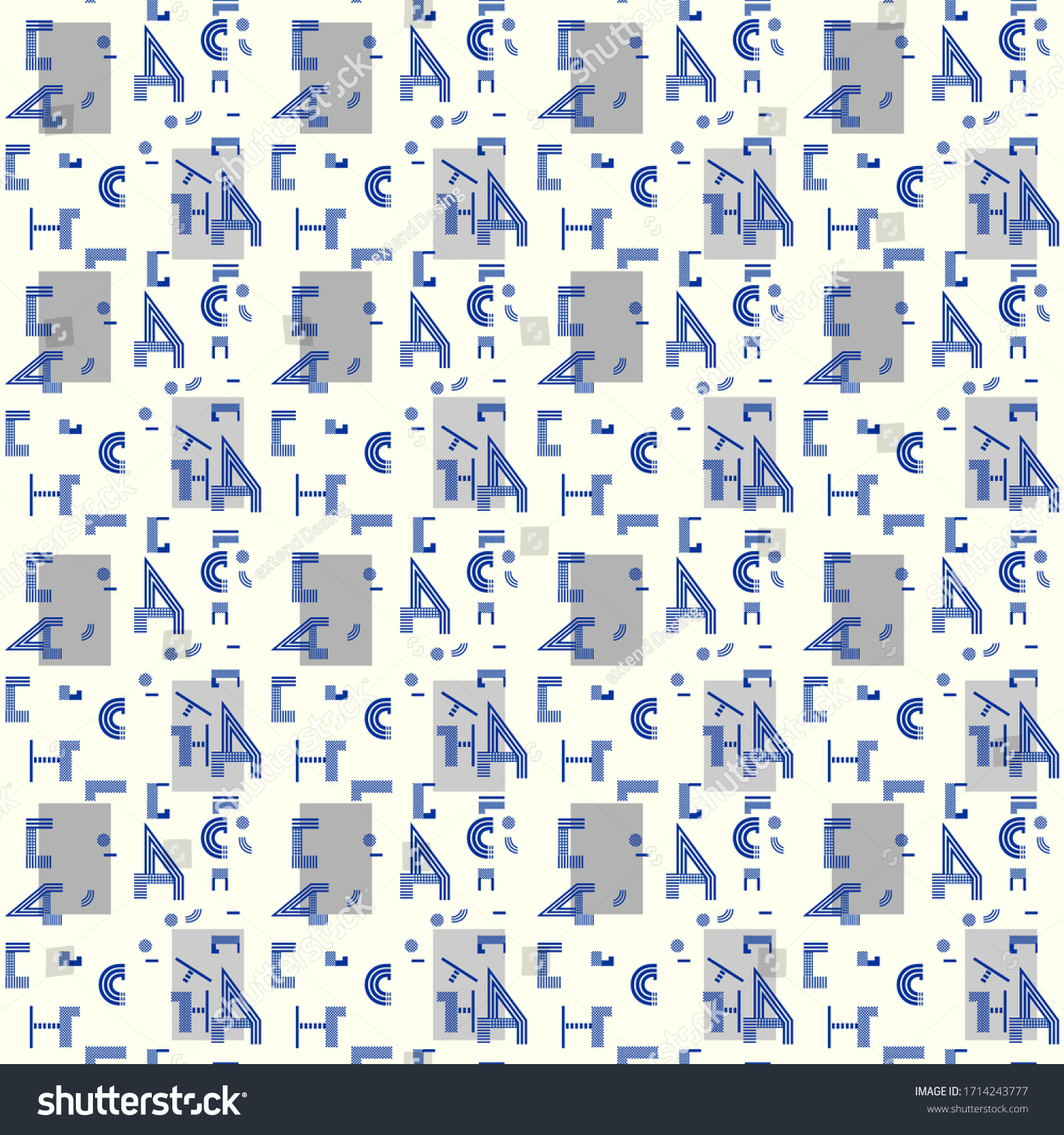 Texture Allover Vector Design Pattern Stock Vector (Royalty Free ...