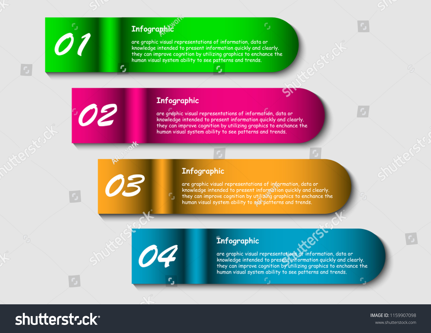 Texture Paper Banner Template Stock Vector (Royalty Free) 1159907098