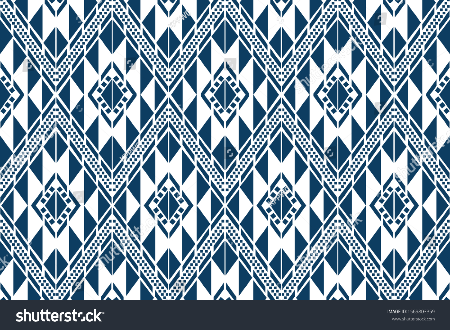 Thai Fabric Modern Design Pattern Background: เวกเตอร์สต็อก (ปลอดค่า ...
