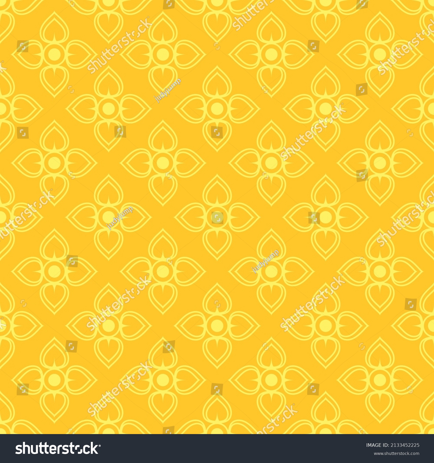 Thai Flower Pattern Background Thai Folk Stock Vector (Royalty Free ...