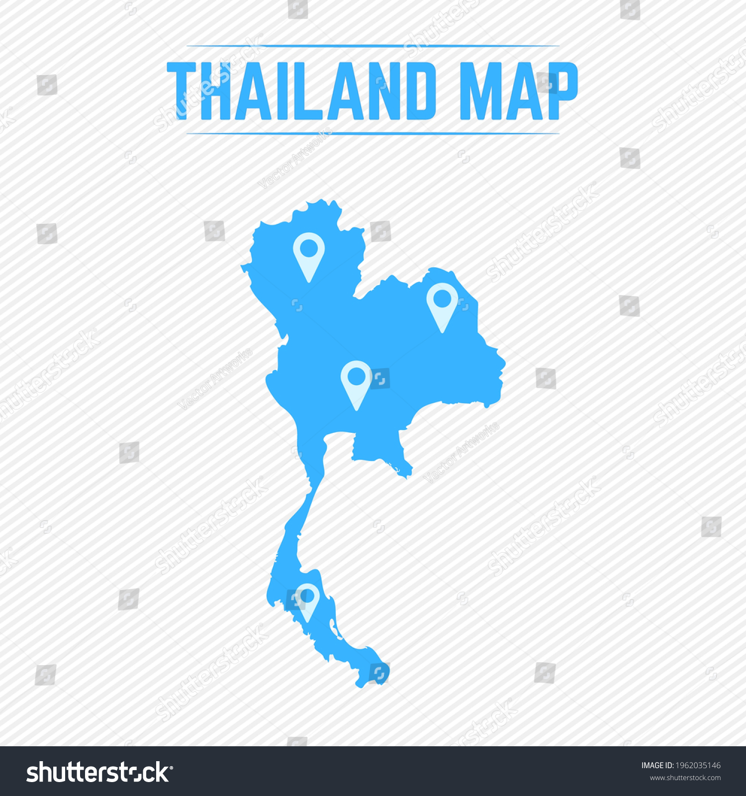 1,143件の「Thailand map pin」の画像、写真素材、ベクター画像 | Shutterstock
