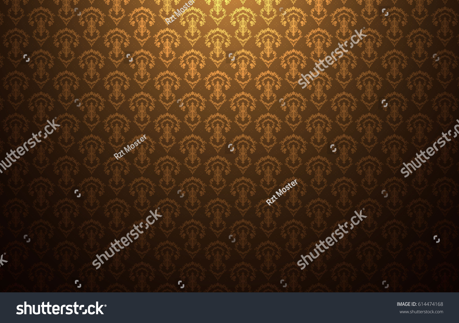 Thailand Thai Background Pattern Texture Vintage Stok Vektör (Telifsiz ...