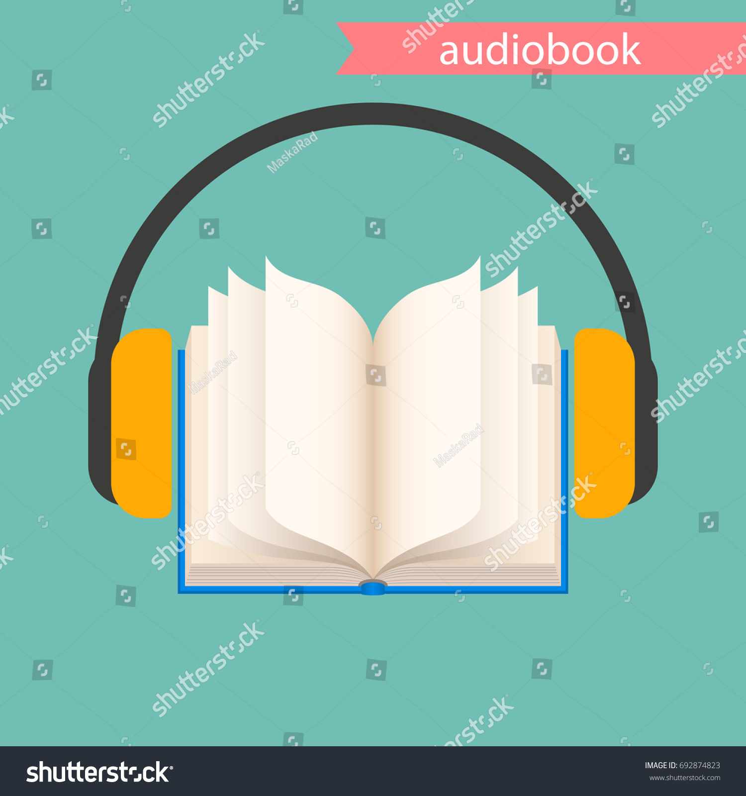 Audiobook Images, Stock Photos & Vectors | Shutterstock