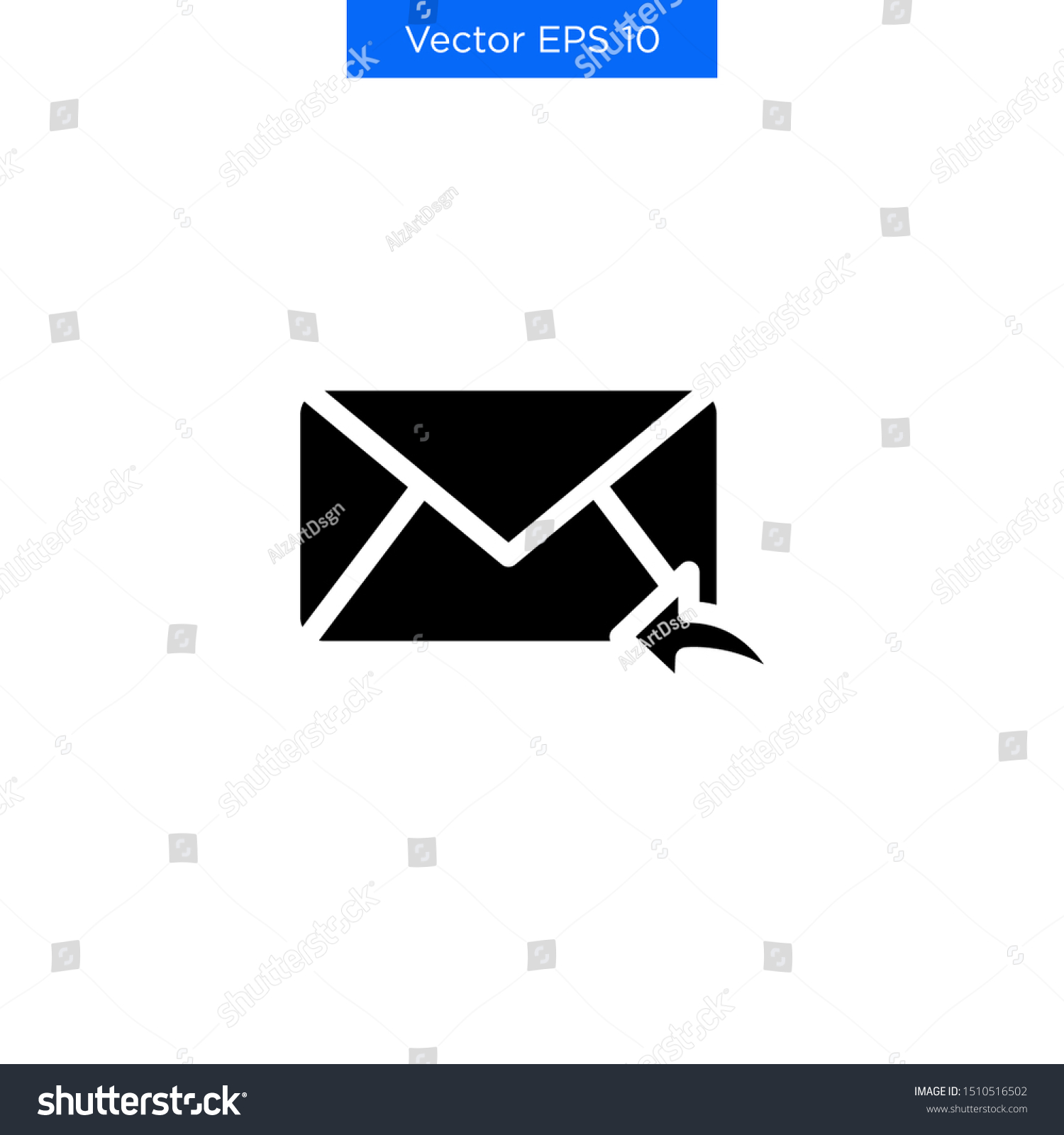 Best Premium Simple Envelope Icon Vector Stock Vector (Royalty Free ...