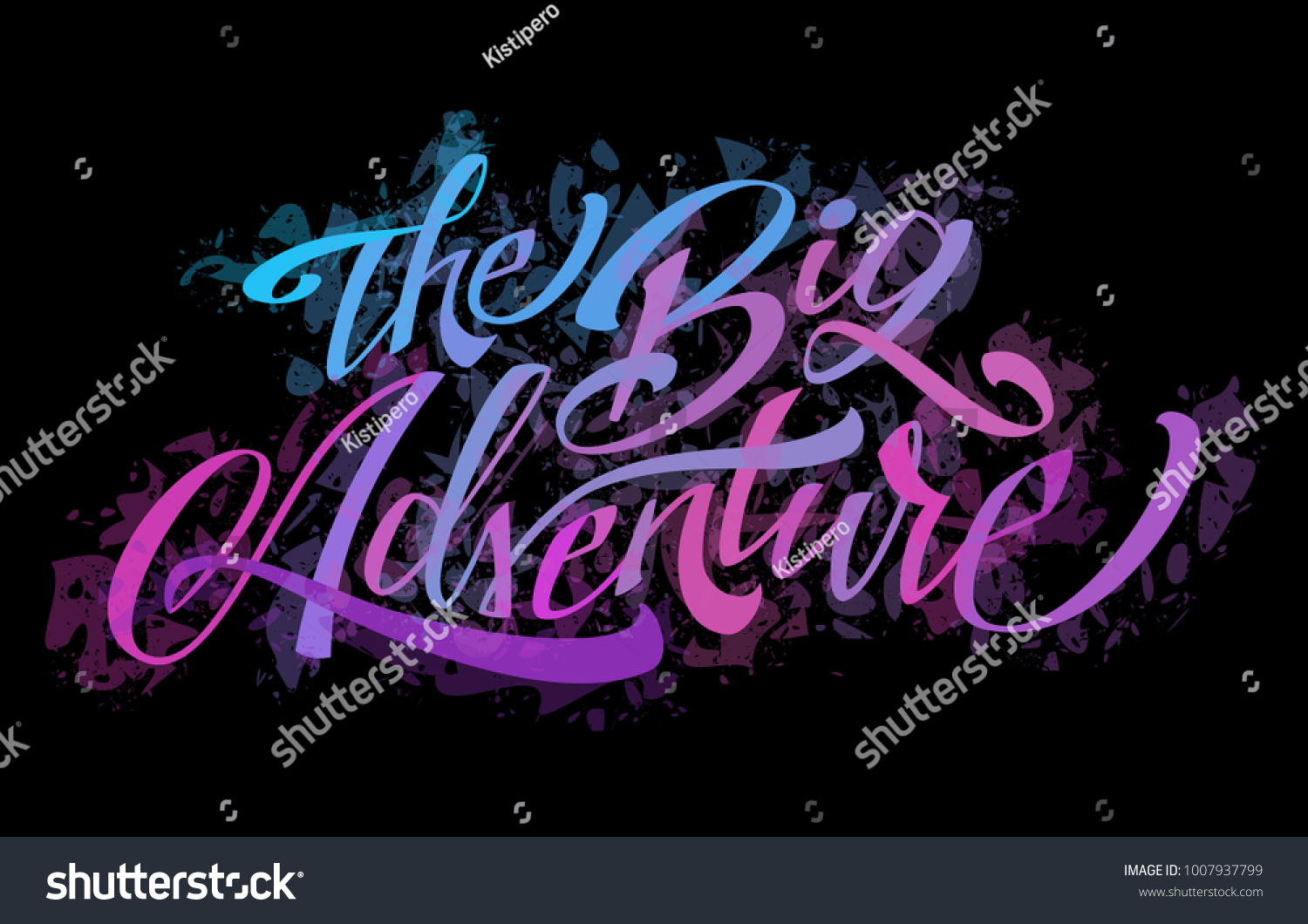Big Adventure Stock Vector (Royalty Free) 1007937799 | Shutterstock
