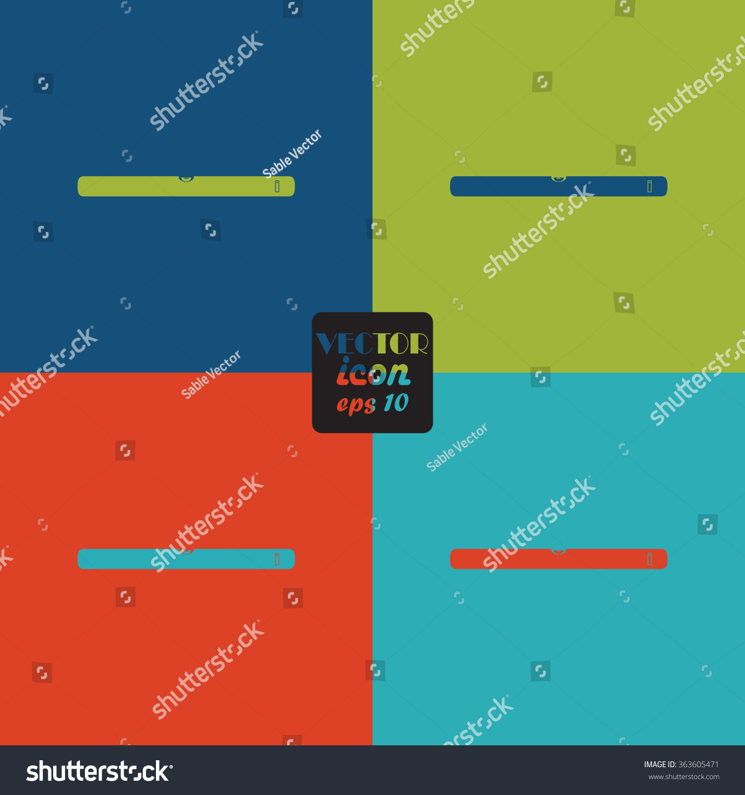 Building Level Icon Bubble Level Symbol Stock Vector (Royalty Free ...