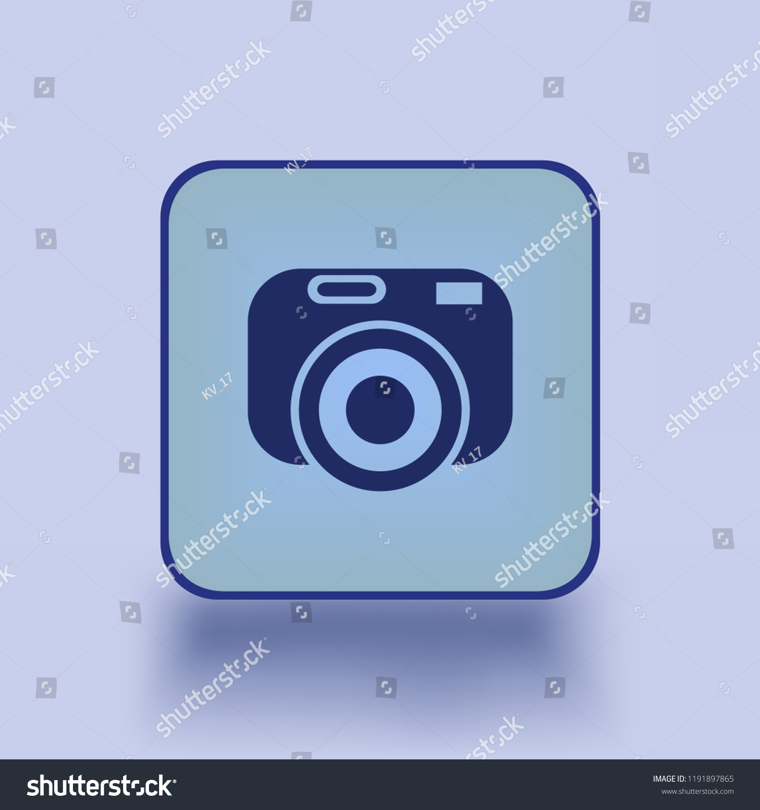 Camera Icon Logo Stock Vector (Royalty Free) 1191897865 | Shutterstock