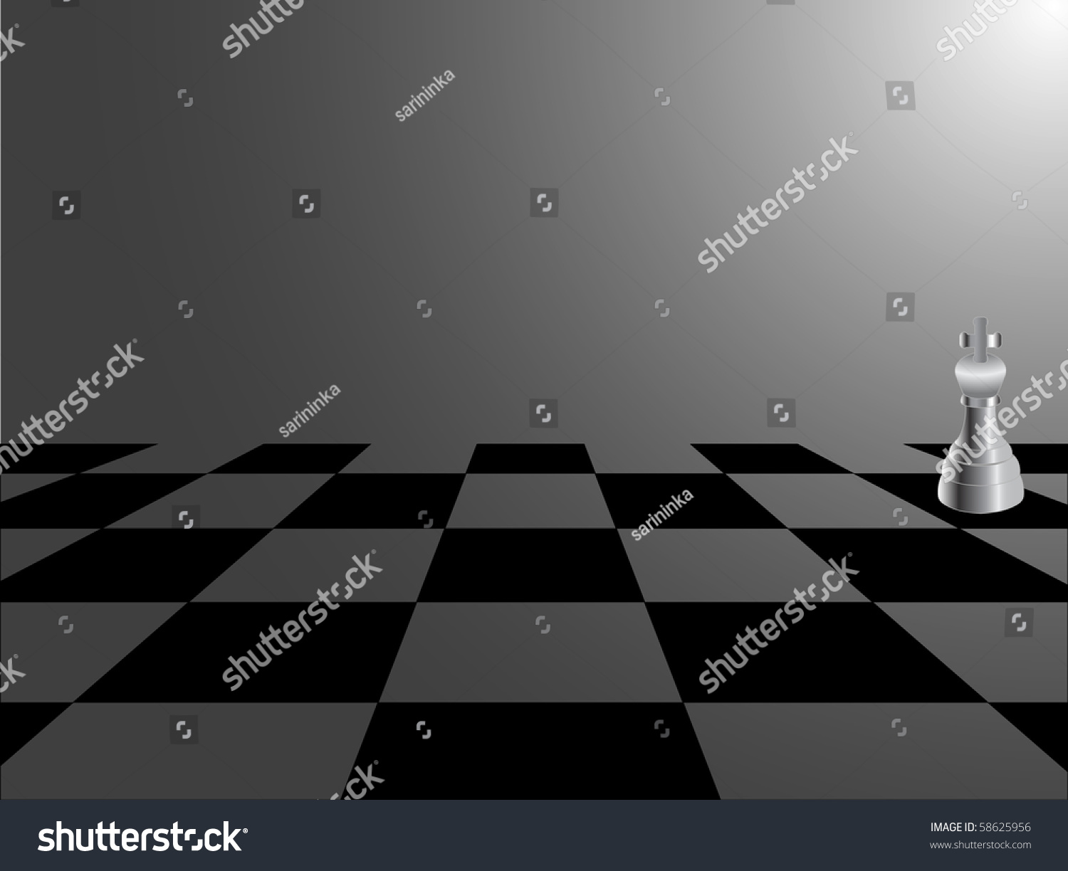 Chess Board Vector Illustration Stock Vector (Royalty Free) 58625956 ...