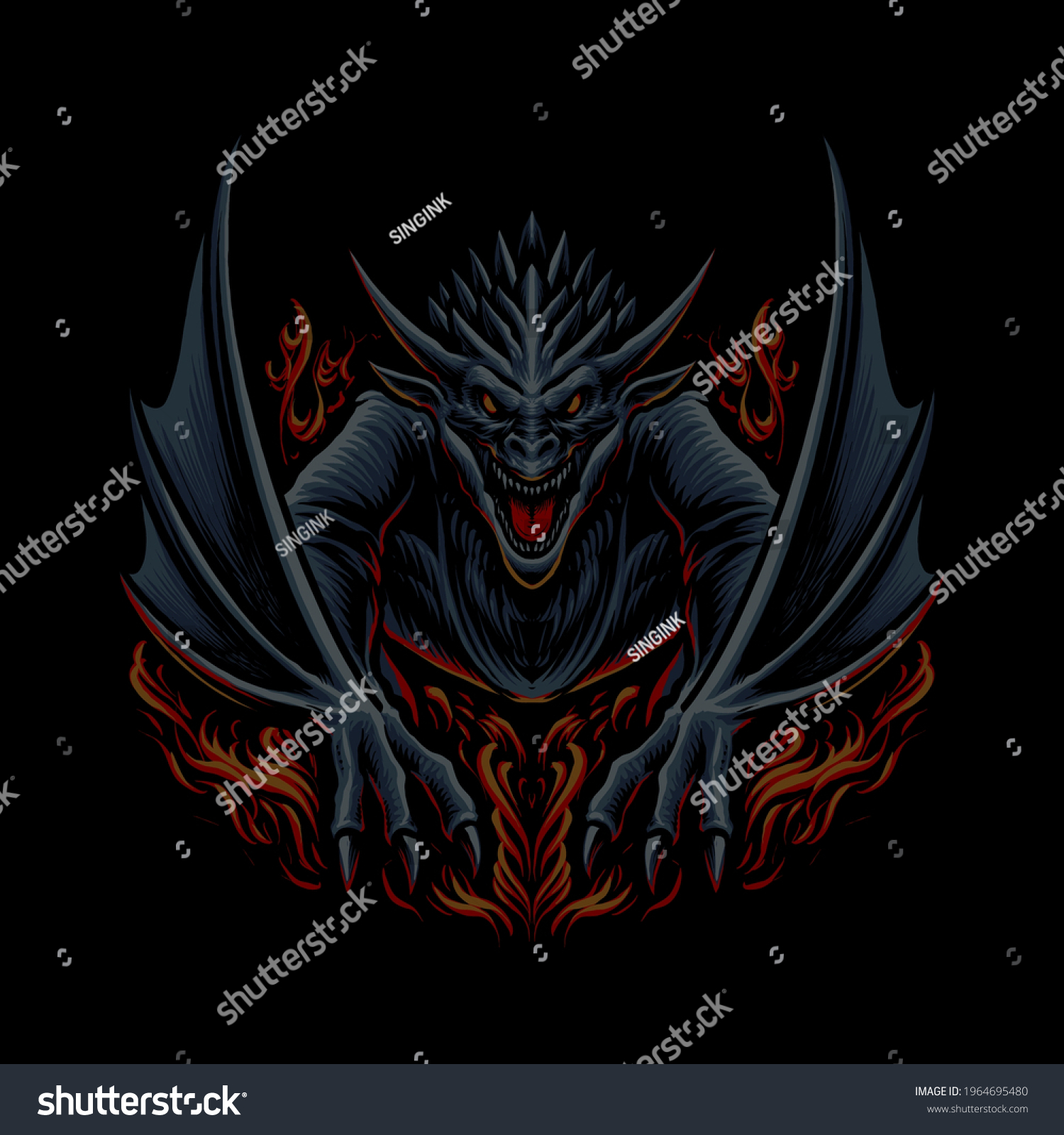 Dark dragon : 4 075 images et images vectorielles de stock | Shutterstock