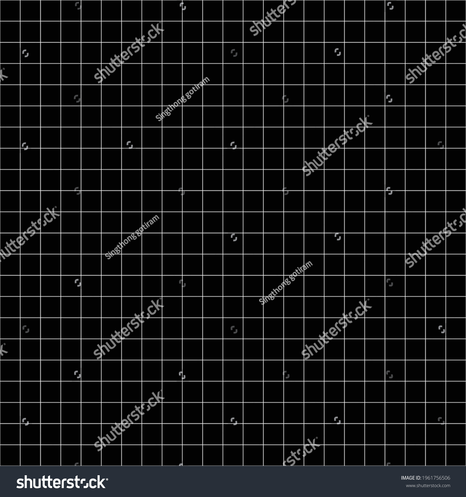 Drid On Black Background Stock Vector (Royalty Free) 1961756506 ...