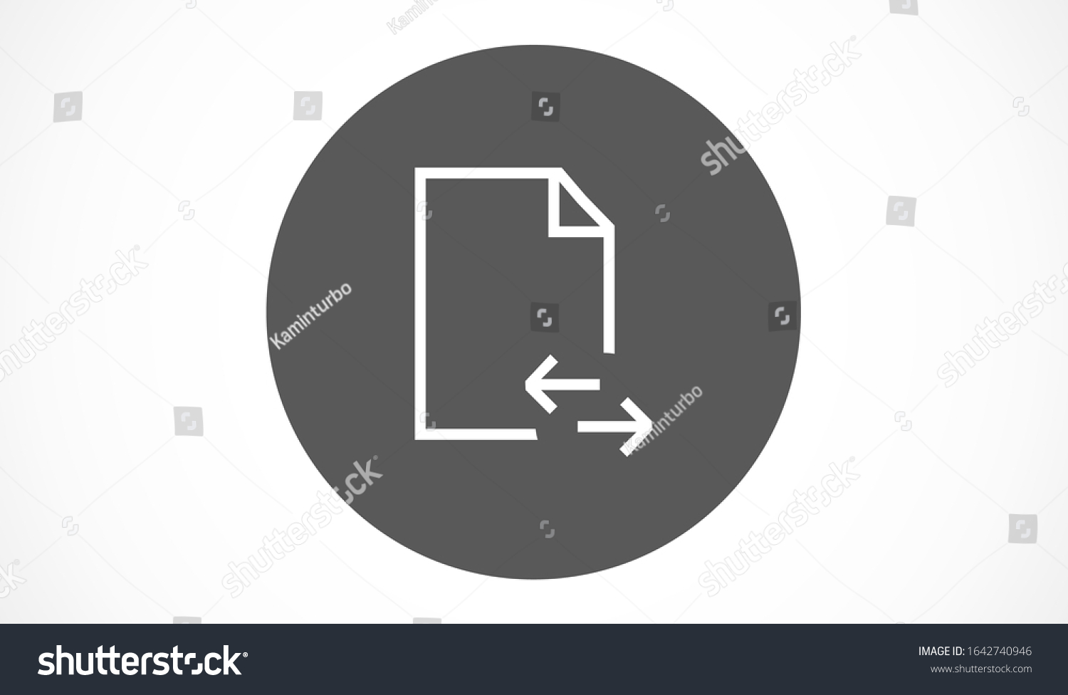 Folder Icon Vector Internet File Symbol: vector de stock (libre de ...