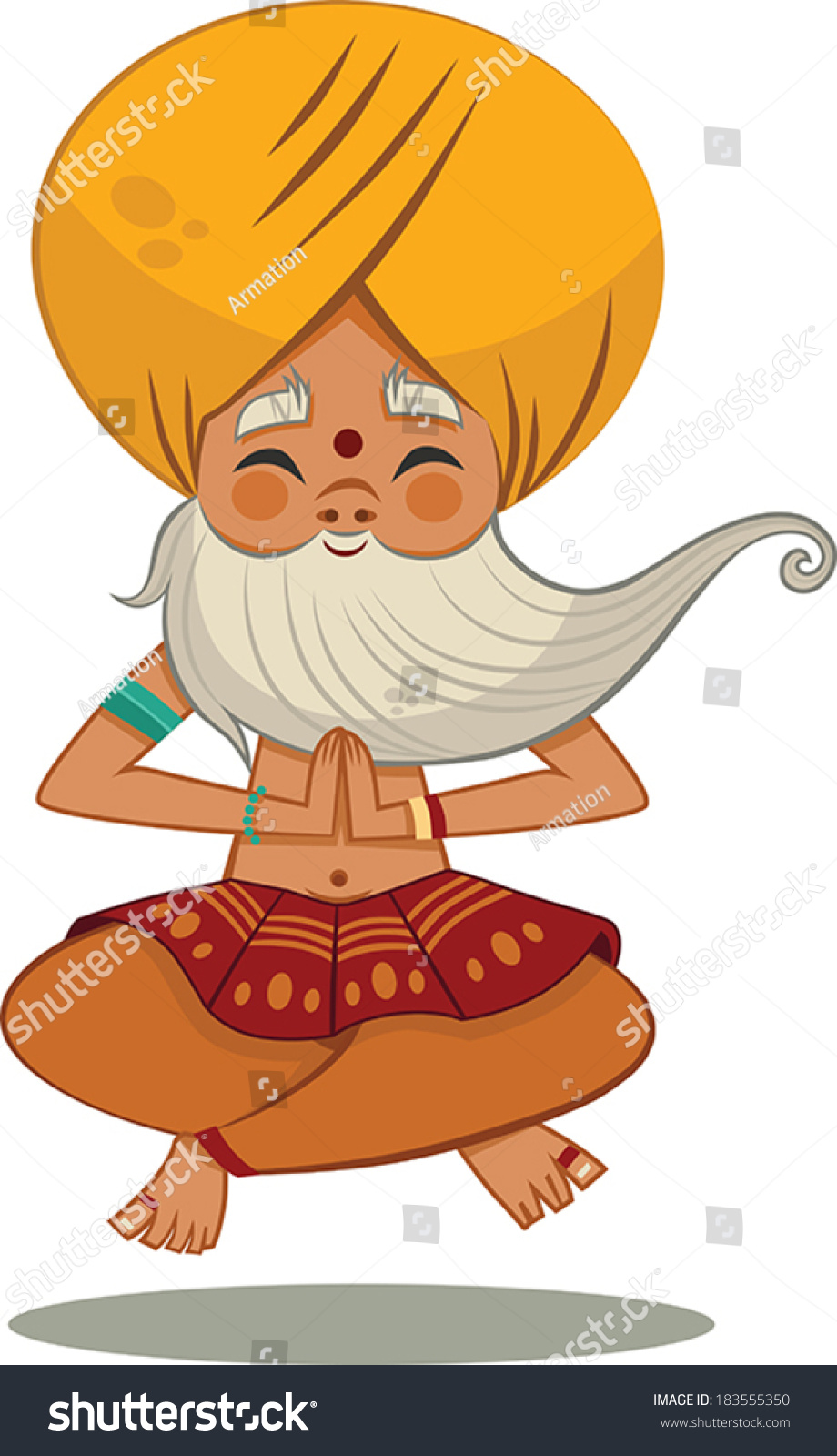 Guru Stock Vector 183555350 - Shutterstock