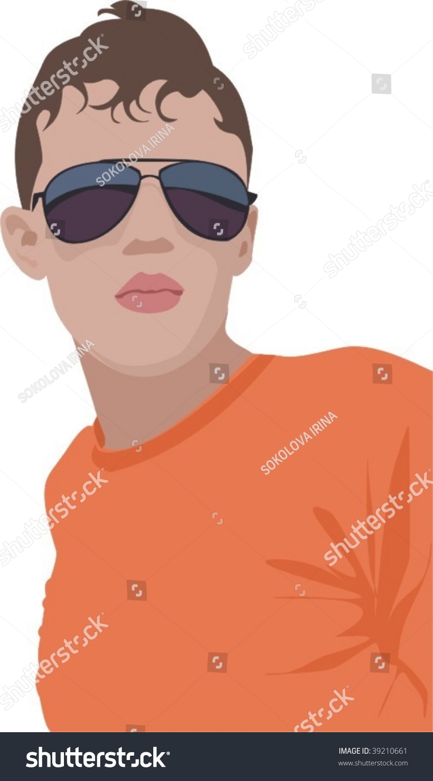 Guy Points Stock Vector (Royalty Free) 39210661 | Shutterstock