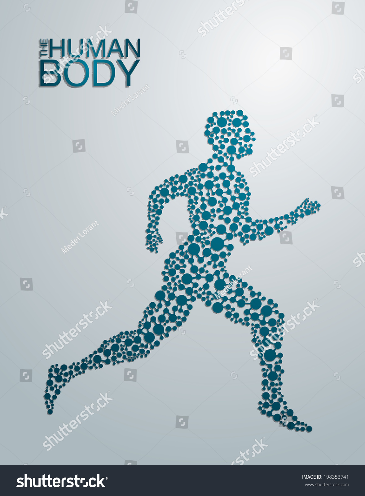Human Body Concept Editable Vector Format Stock Vector (Royalty Free ...