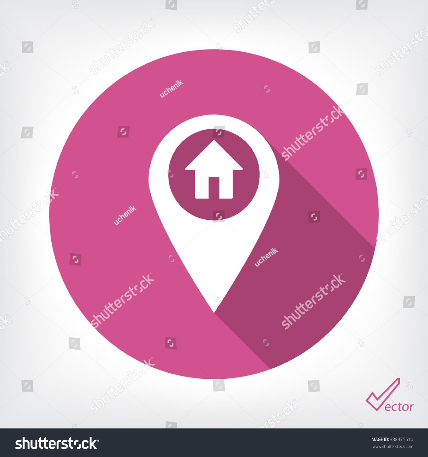Label On Map Icon Stock Vector (Royalty Free) 388375510 | Shutterstock
