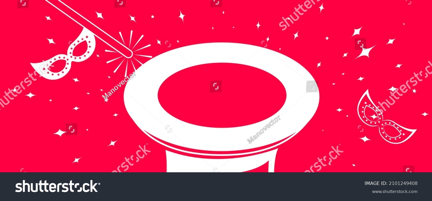 Magic Show Vector Illustration Stock Vector (Royalty Free) 2101249408 ...