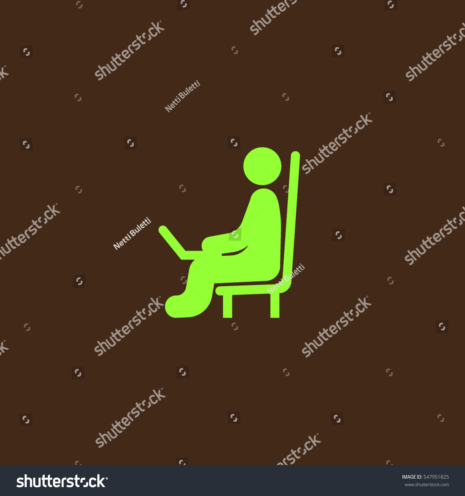 Man Behind Computer Stock Vector (Royalty Free) 547951825 | Shutterstock