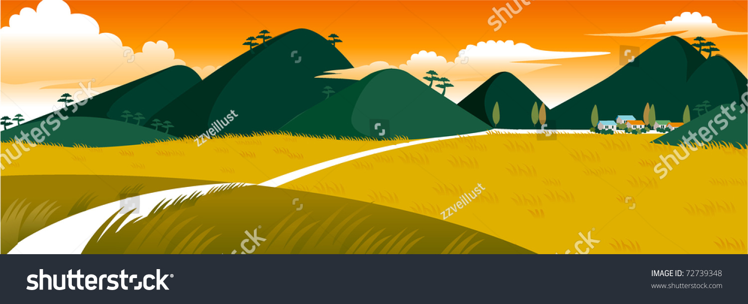 Provinces Scenery: เวกเตอร์สต็อก (ปลอดค่าลิขสิทธิ์) 72739348 | Shutterstock