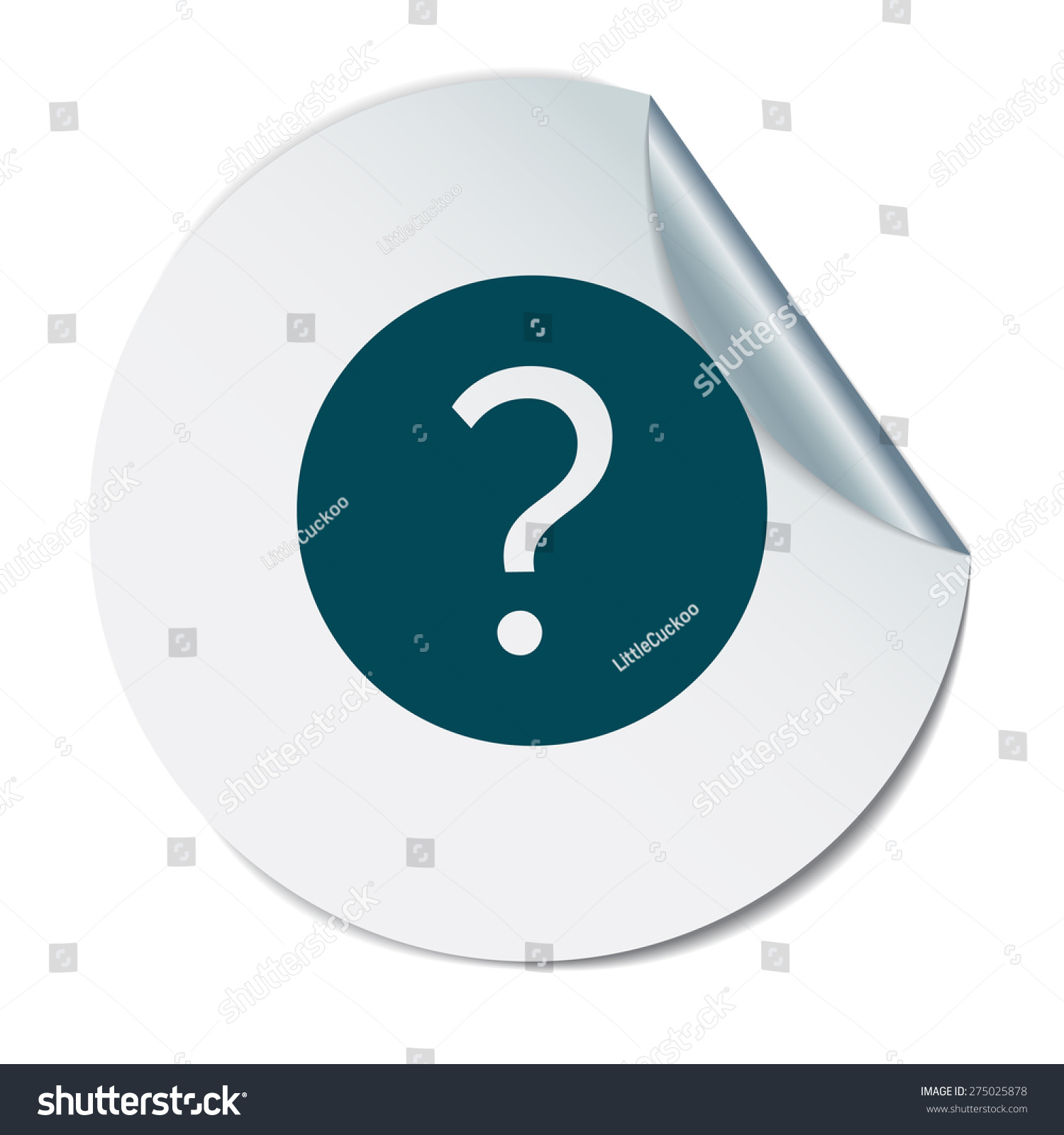 Question Mark Sign: เวกเตอร์สต็อก (ปลอดค่าลิขสิทธิ์) 275025878 ...