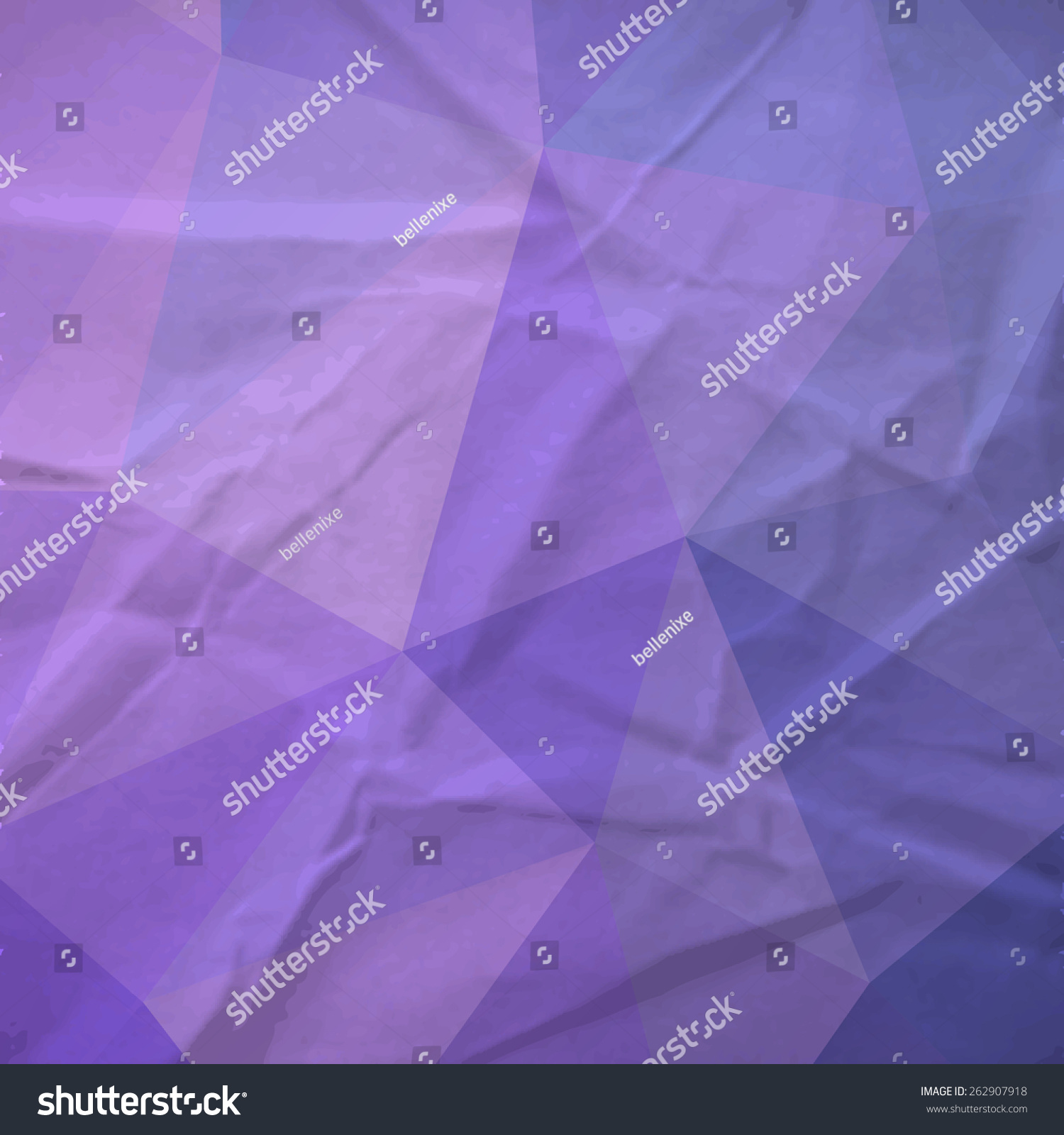 Retro Triangle Paper Background Vector Illustration Stock Vector ...