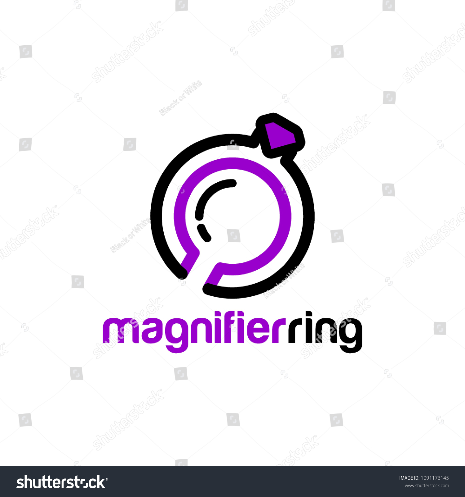 Ring Logo Design Stock Vector (Royalty Free) 1091173145 | Shutterstock