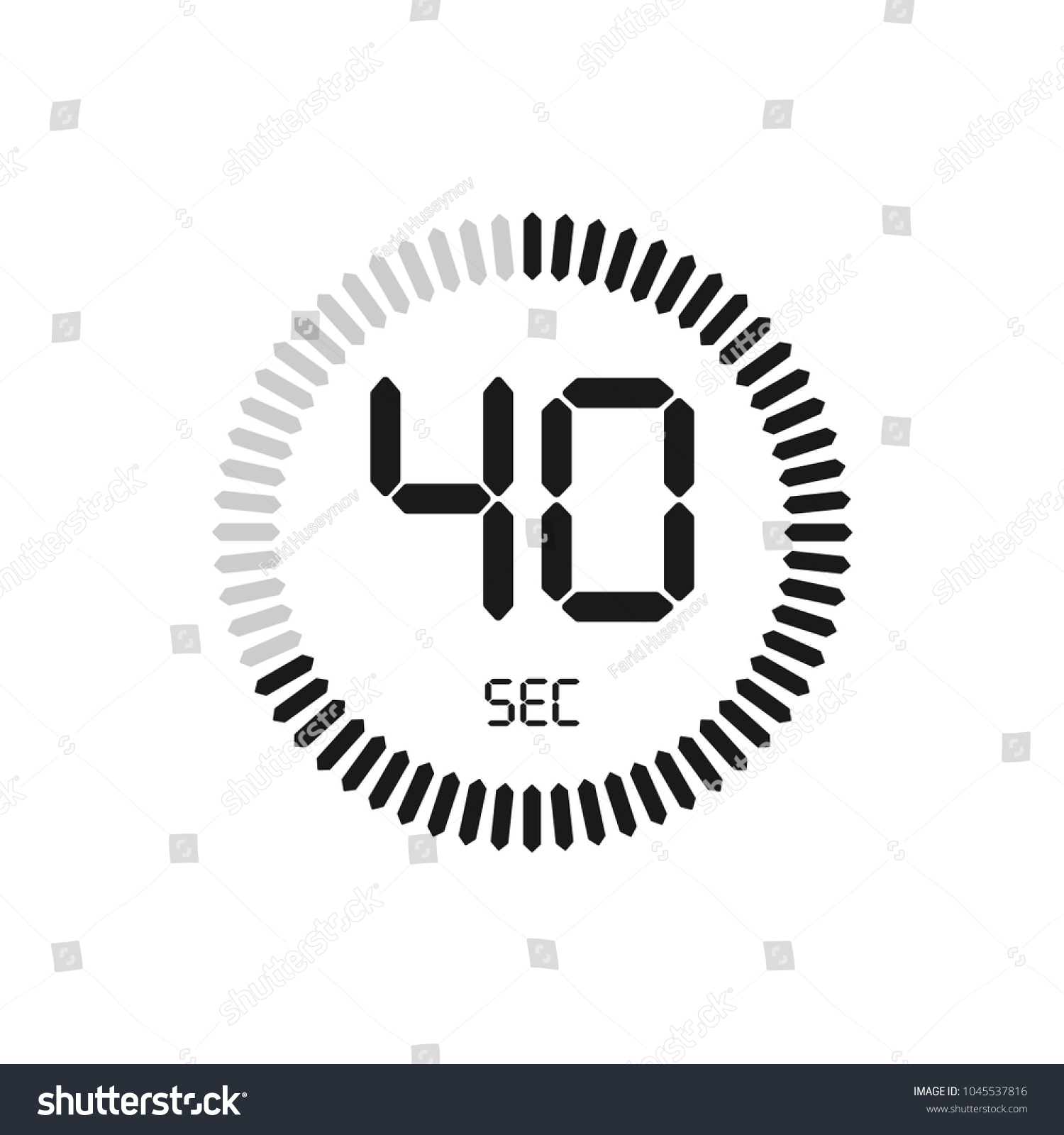 553 Timer 40 seconds Stock Illustrations, Images & Vectors | Shutterstock