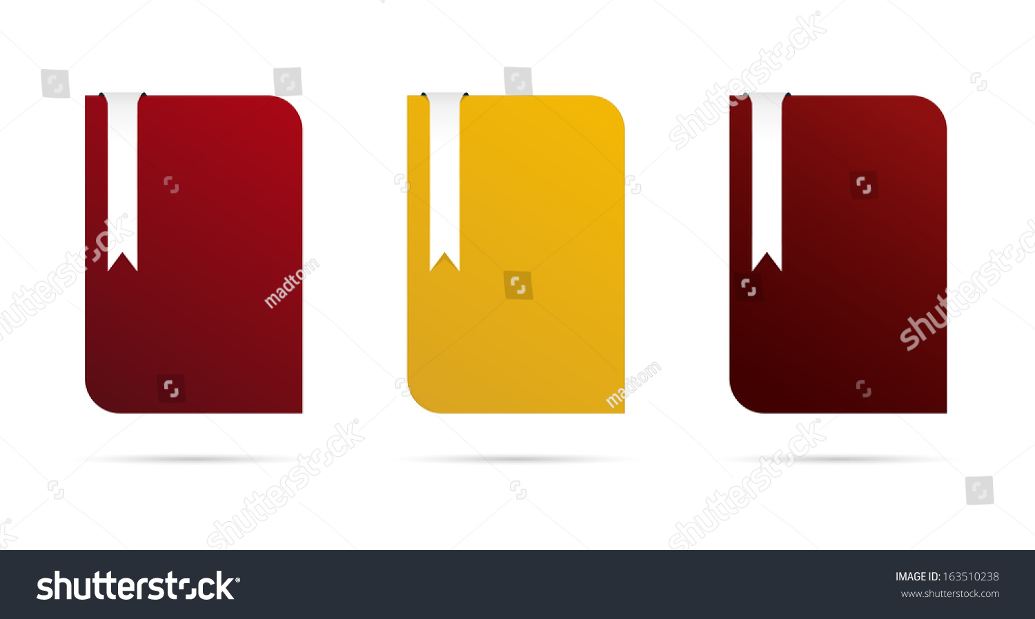 Set Three Blank Rectangular Labels Glossy Stock Vector (Royalty Free ...