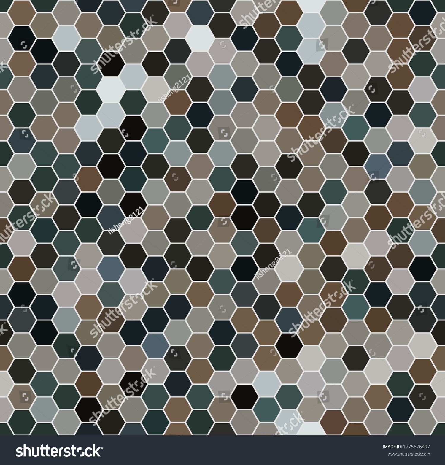Stained Glass Style Patterns Floor Tile Stock Vector (Royalty Free ...