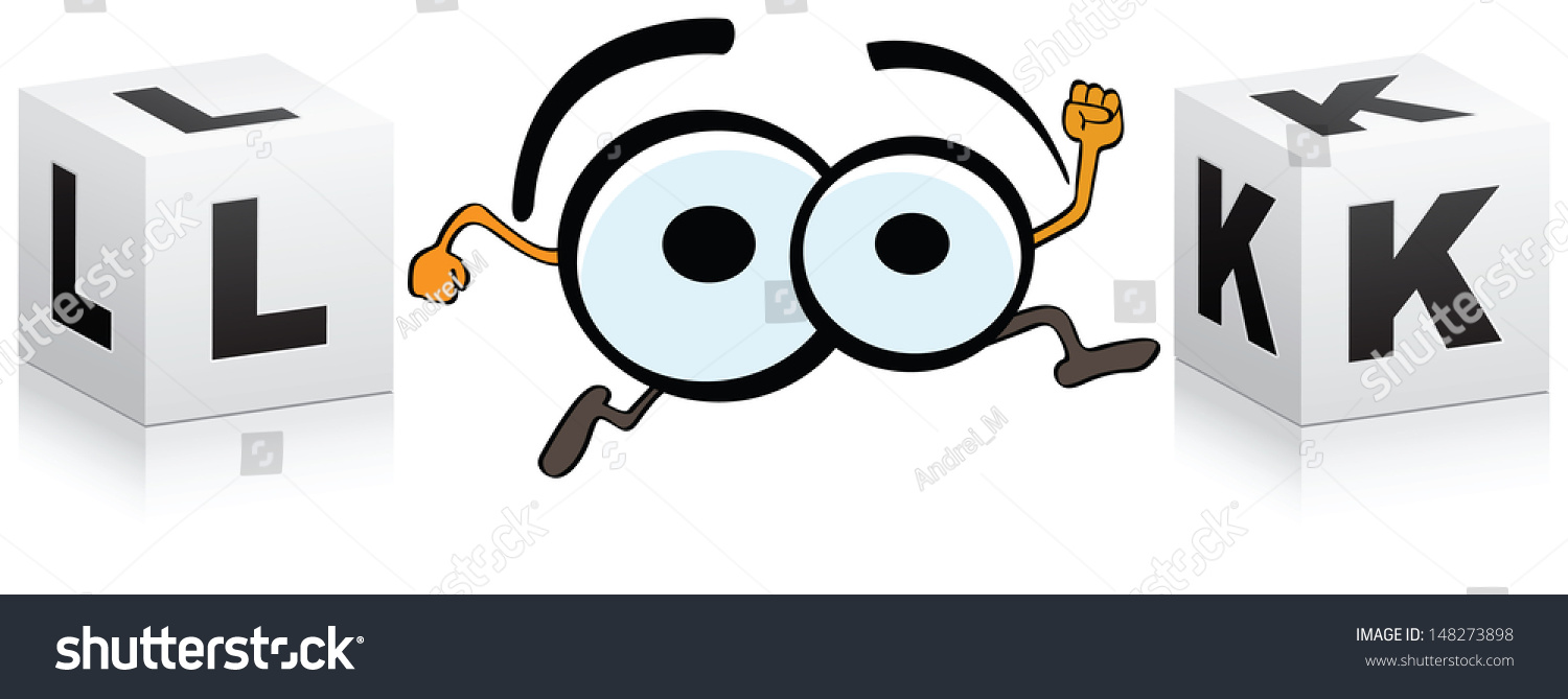Word Look Stock Vector (Royalty Free) 148273898 | Shutterstock