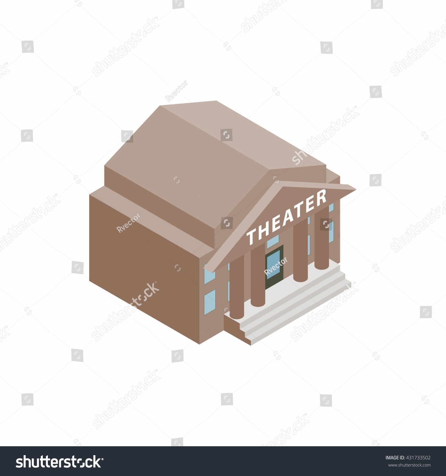 Theatre Icon Stock Vector (Royalty Free) 431733502 | Shutterstock