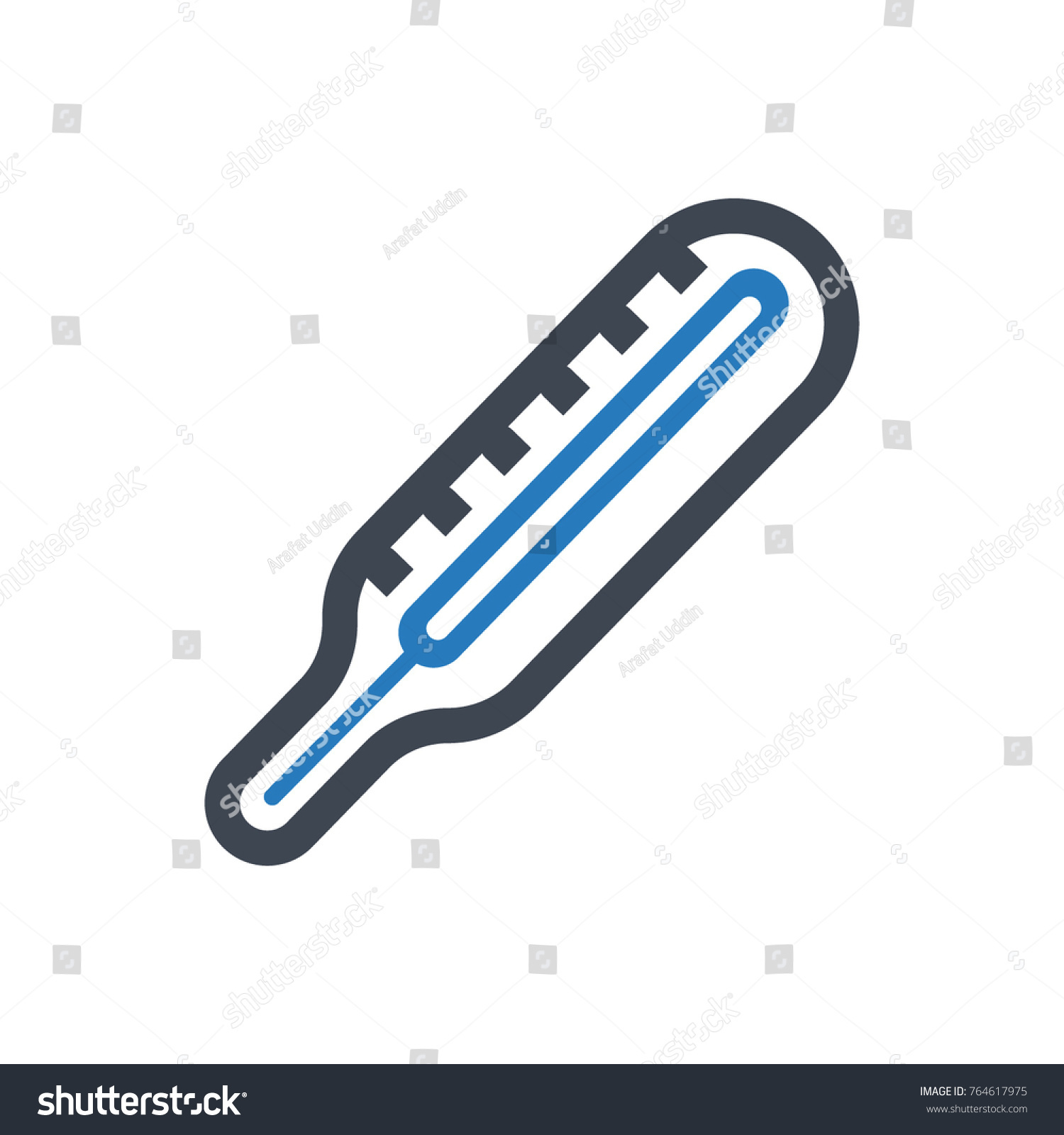 Thermometer Fever Icon Stock Vector (Royalty Free) 764617975 | Shutterstock