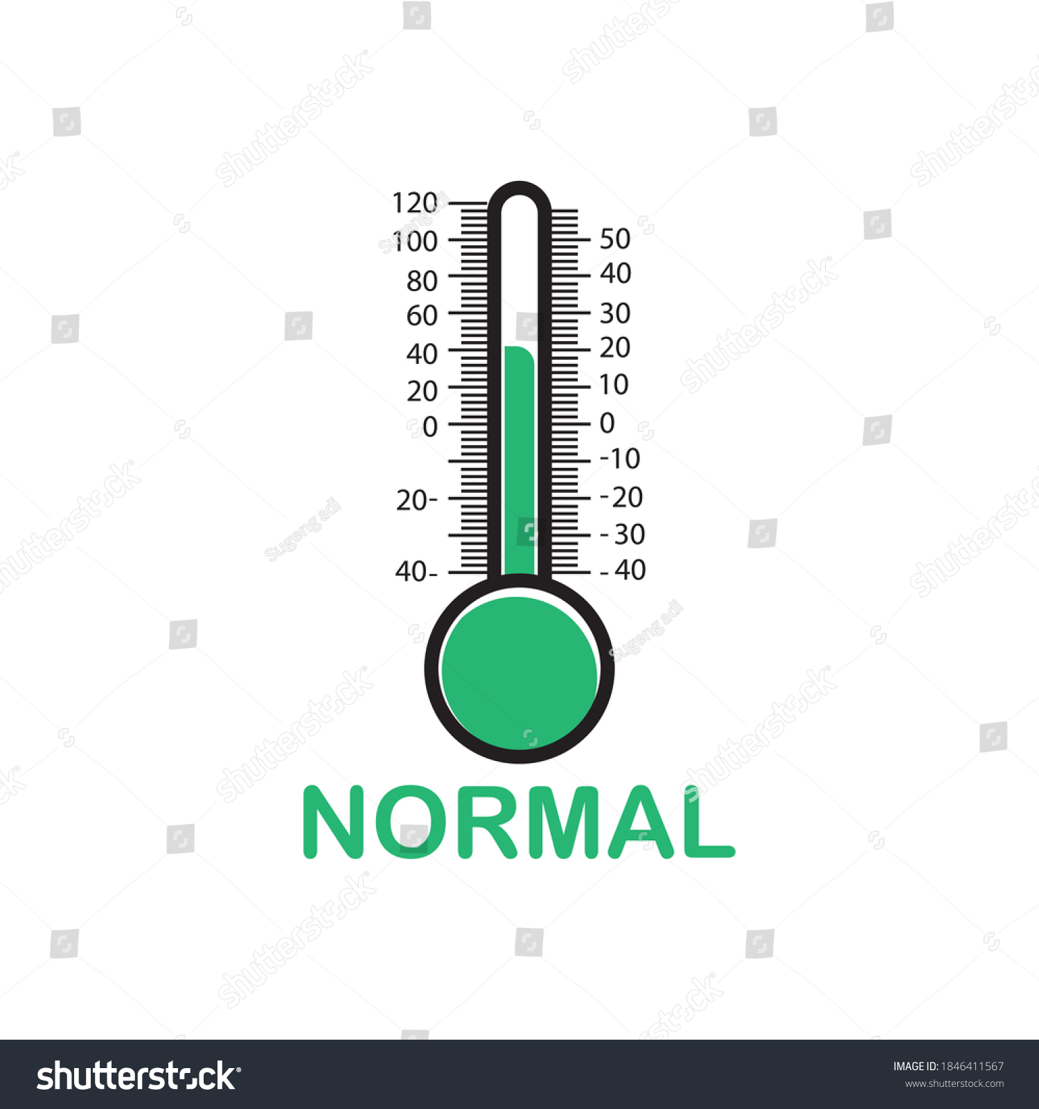 Thermometer Symbol Icon Logo Design Vector Stock Vector (Royalty Free ...
